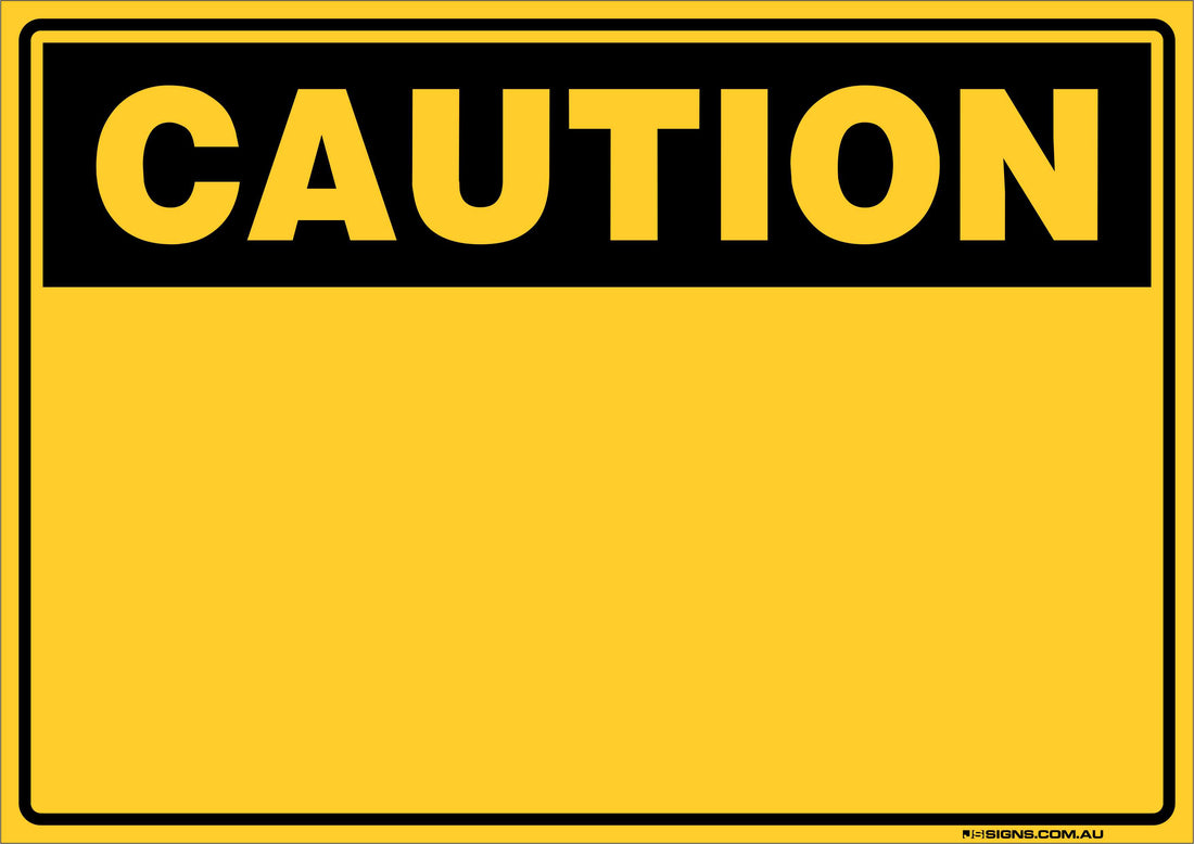 Custom Caution Sign – JS Signs