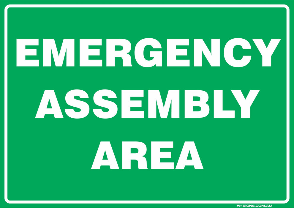 Emergency Assembly Area – JS Signs