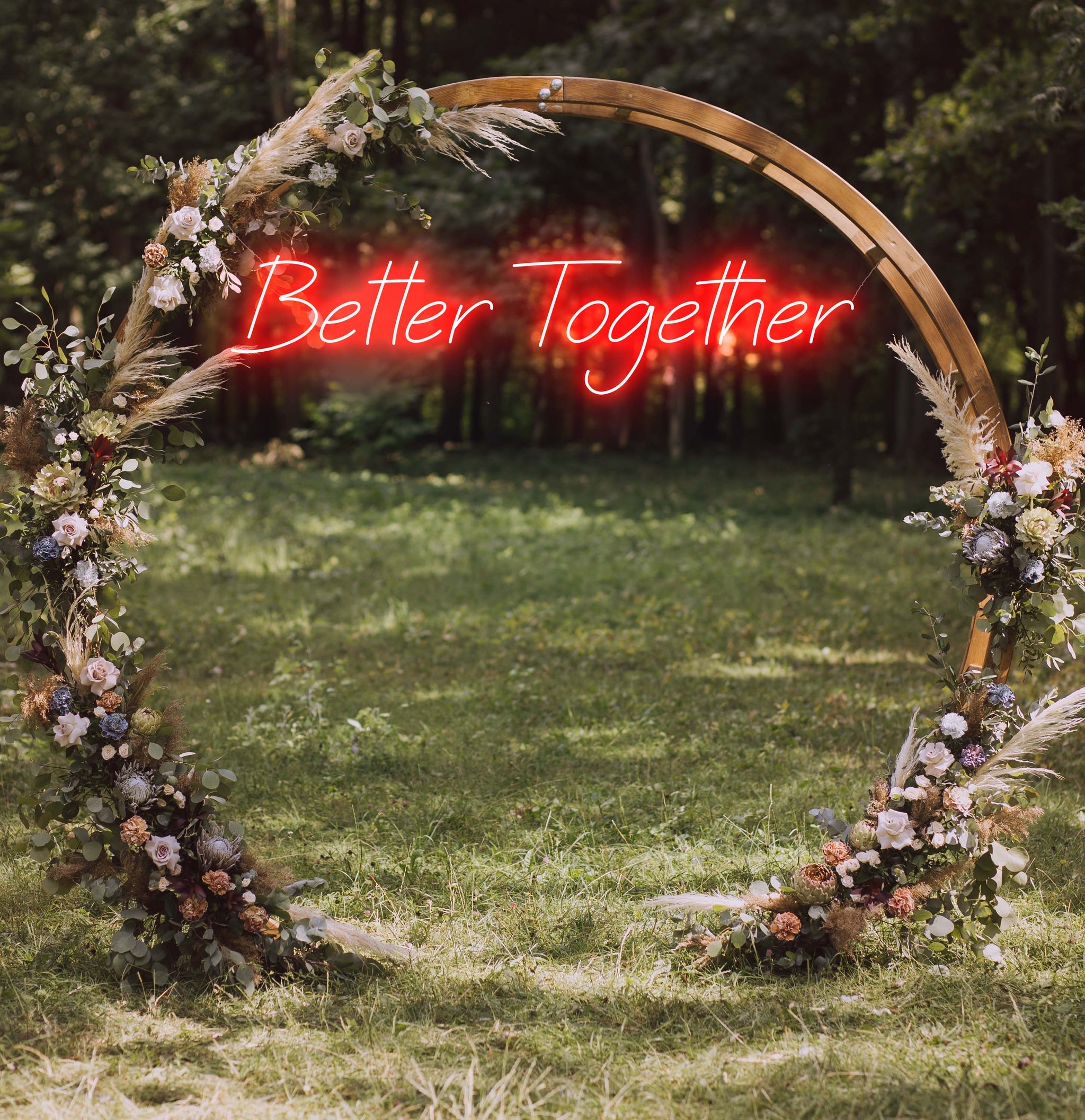 Better Together LED Neon Sign – JS Signs